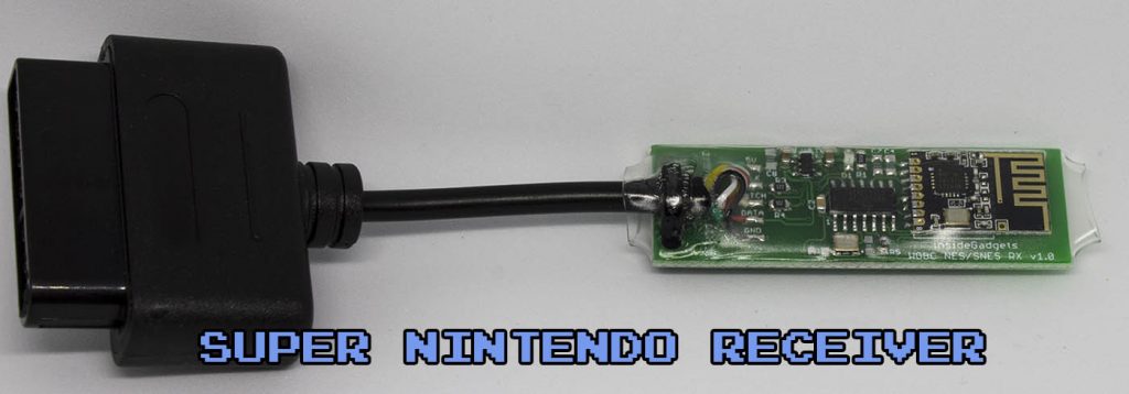 Wireless Gameboy Controller (For PC/RPi, NES, SNES, N64, Gamecube, Wii ...