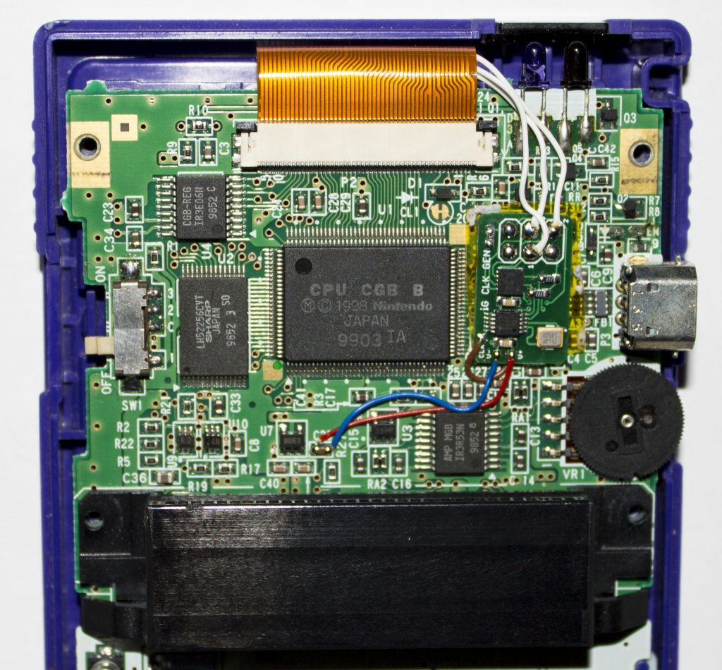 GBA/GBC/DMG ClockxControl – insideGadgets Shop