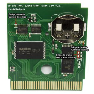 Gameboy 1MB 128KB SRAM Flash Cart (Ultra low power, Perfect for LSDJ ...