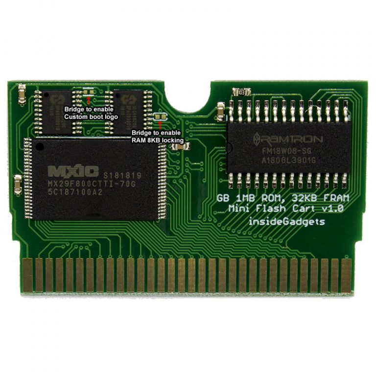 [Discontinued] Gameboy 1MB 32KB FRAM Mini Flash Cart (fits in a GBA ...