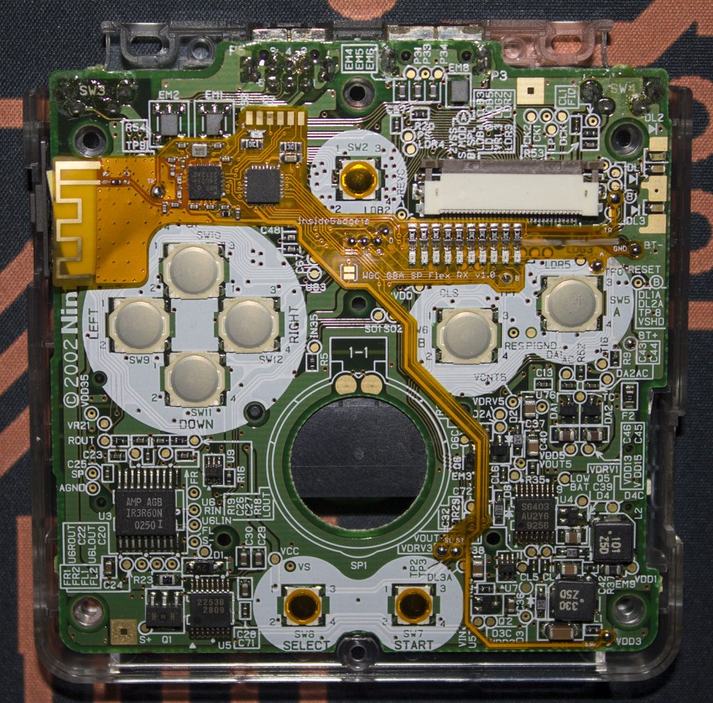 GBA SP Wireless RX Flex Board – insideGadgets Shop